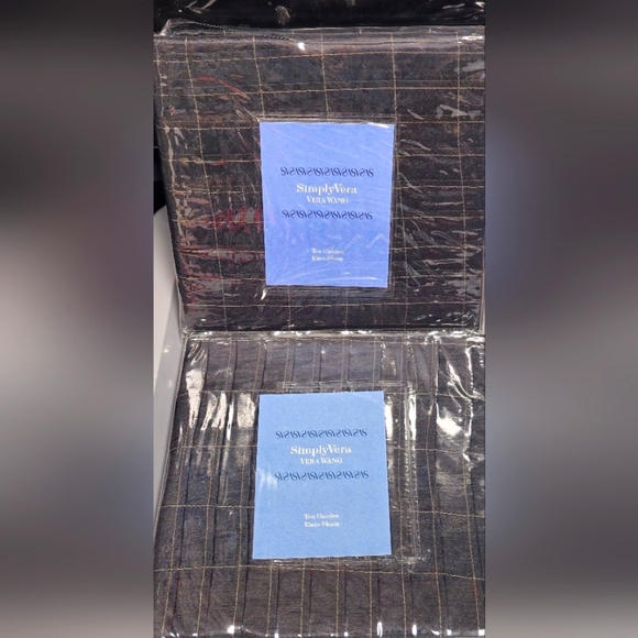 Vera Wang Home | Bedding | 2 Tea Garden Euro Shams Simply Vera By Vera ...